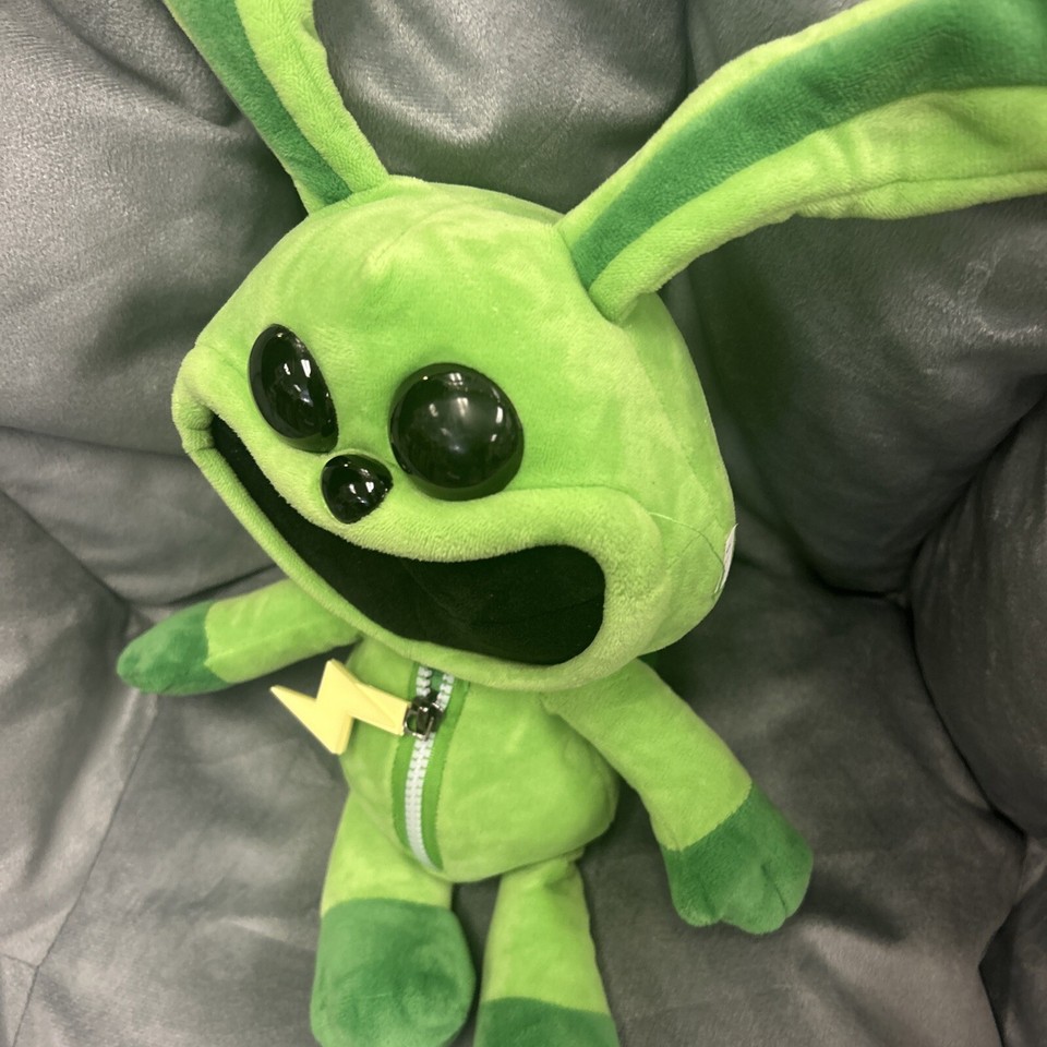 POPPY Playtime Hoppy Hopscotch Rabbit Green Plush Plushie Stuffed Toy ...