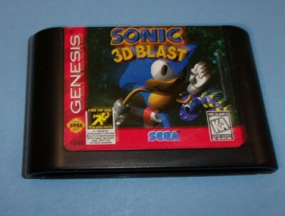Sonic 3D Blast (Sega Genesis, 1996)-- Cartridge Only 96427011064| eBay