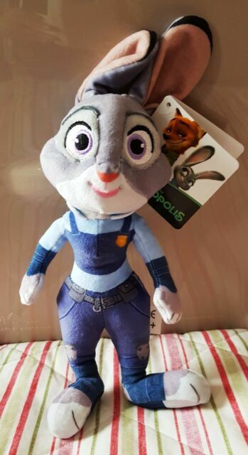 Disney Zootopia Zootropolis 19cm Soft Plush Toy Nick Judy Hopps Finnick ...