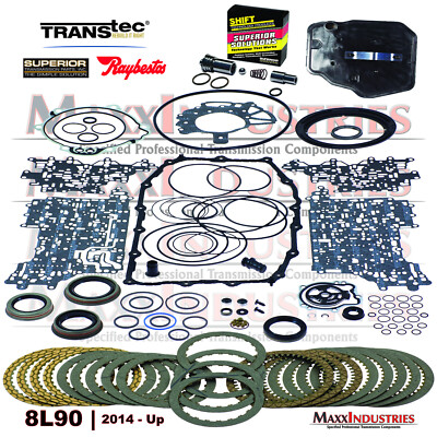 8L90 Transmission Rebuild Kit Master Kit less Steels fits 2015-Up OEM ...