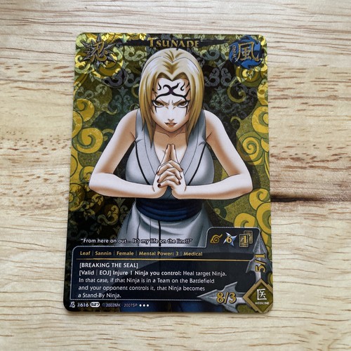 Tsunade 5th Hokage Super Rare - Naruto Cards | eBay