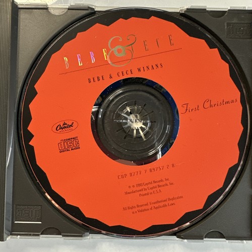 Bebe CeCe Winans First Christmas CD Disc Only | eBay