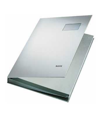 Leitz Unterschriftenmappe 5700 A4 Kunststoff lichtgrau mit ...