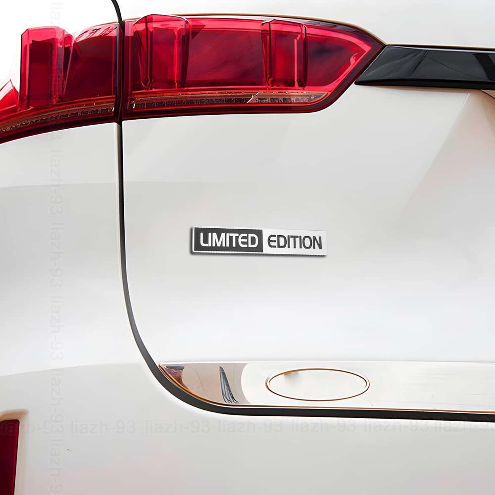 3D Metal Limited Edition Car Trunk Rear Fender Emblem Badge Decal ...