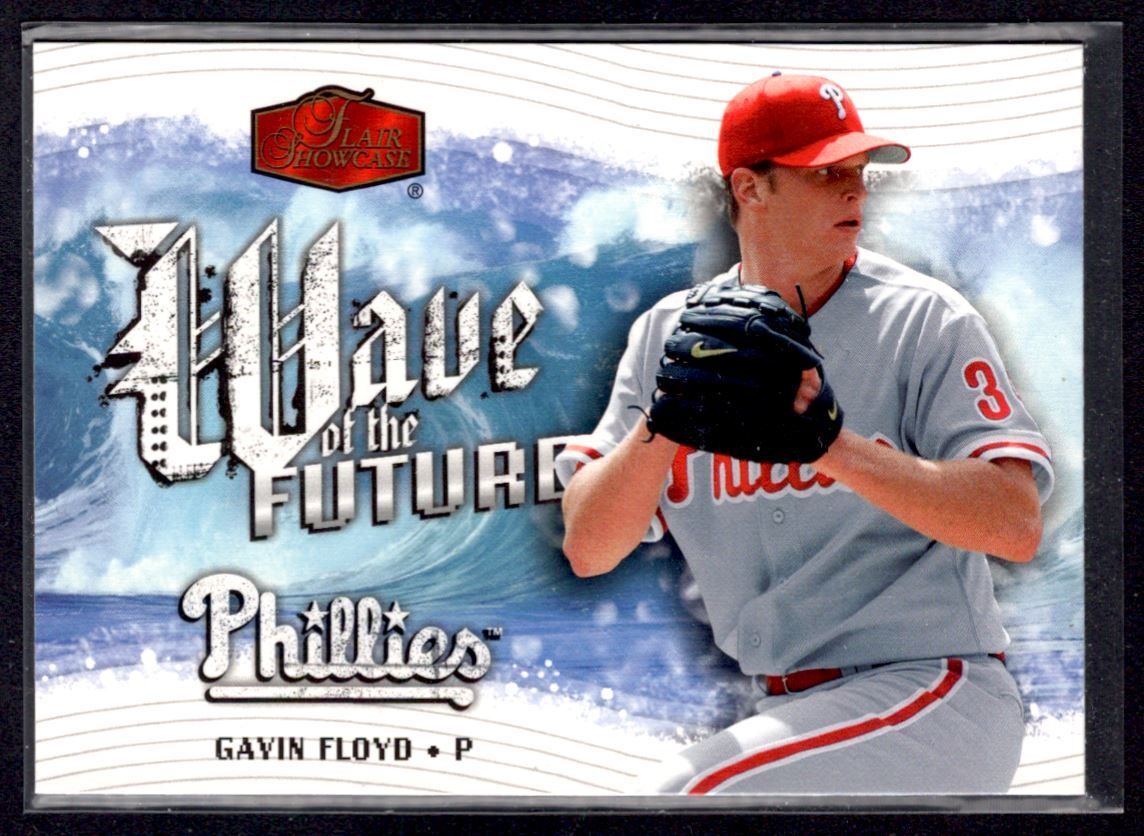 2006 Flair Showcase Wave of the Future Gavin Floyd Philadelphia ...