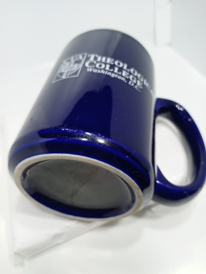 CATHOLIC UNIVERSITY MUG. CUA THEOLOGICAL COLLEGE MUG. CUA WASHINGTON D ...