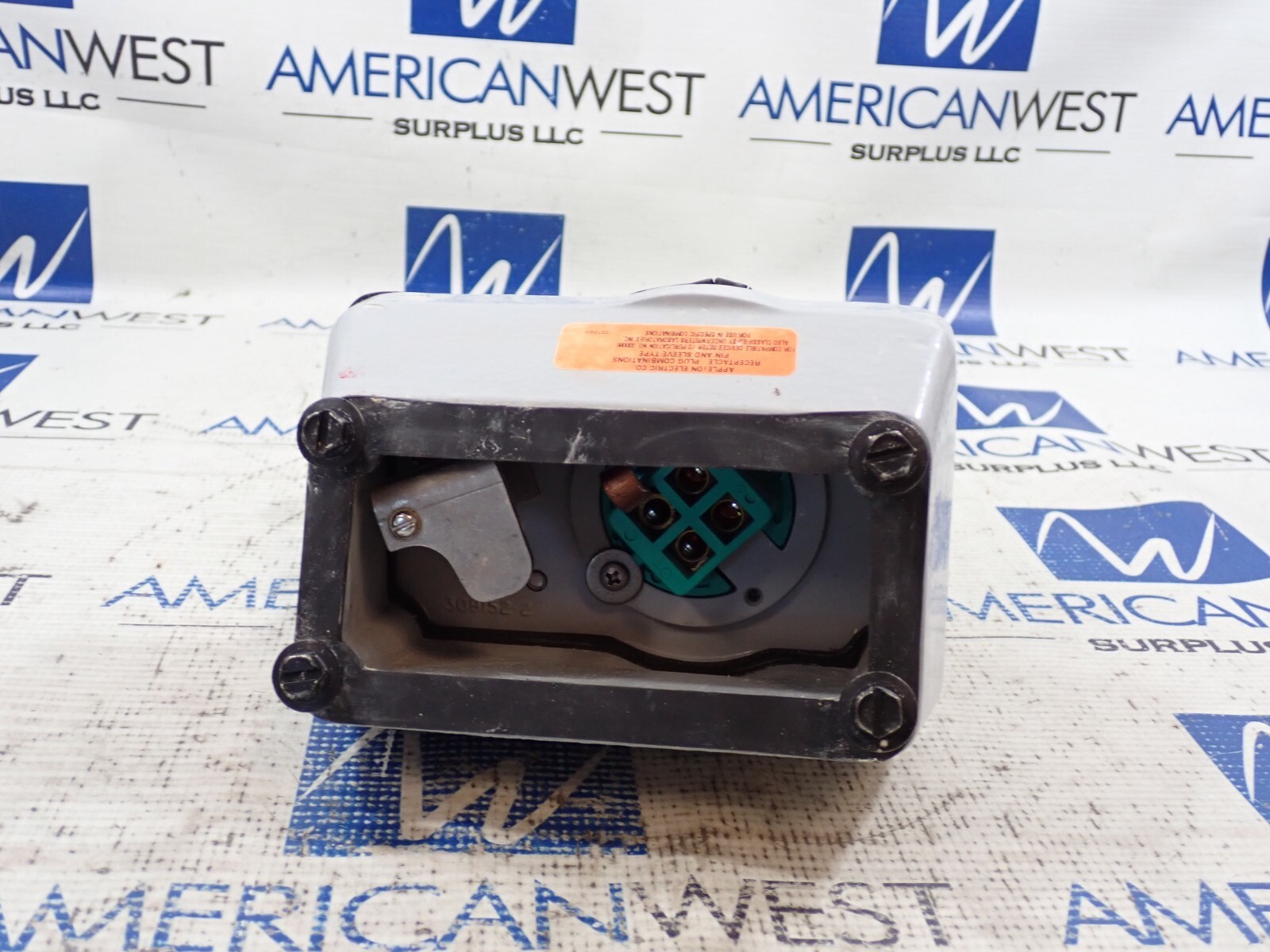 Appleton WRDK3034 Powertite Receptacle 30A 3W 4P W/Receptacle Box | eBay