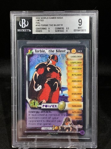 2002 DBZ Score - #143 Torbie The Silent Limited Foil - BGS 9 | eBay