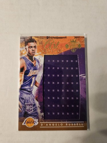 2015-2016 Panini Court Kings Art Nouveau D'Angelo Russell rookie jumbo ...