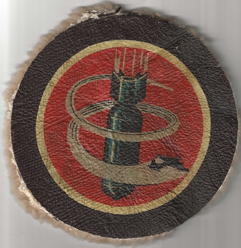 EX/RARE ORIGINAL WWII "709TH BOMBARDMENT SQUADRON" PATCH - LEATHER | eBay