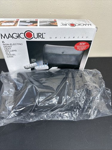 Vintage MagicCurl Magic Curl Windmere Non-Electric Moist Heat Rollers 6 ...