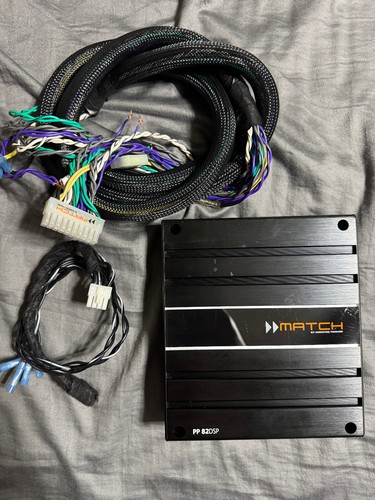 MATCH by AUDIOTEC FISCHER PP82DSP 8 CHANNEL AMPIFLIER / DIGITAL SIGNAL ...