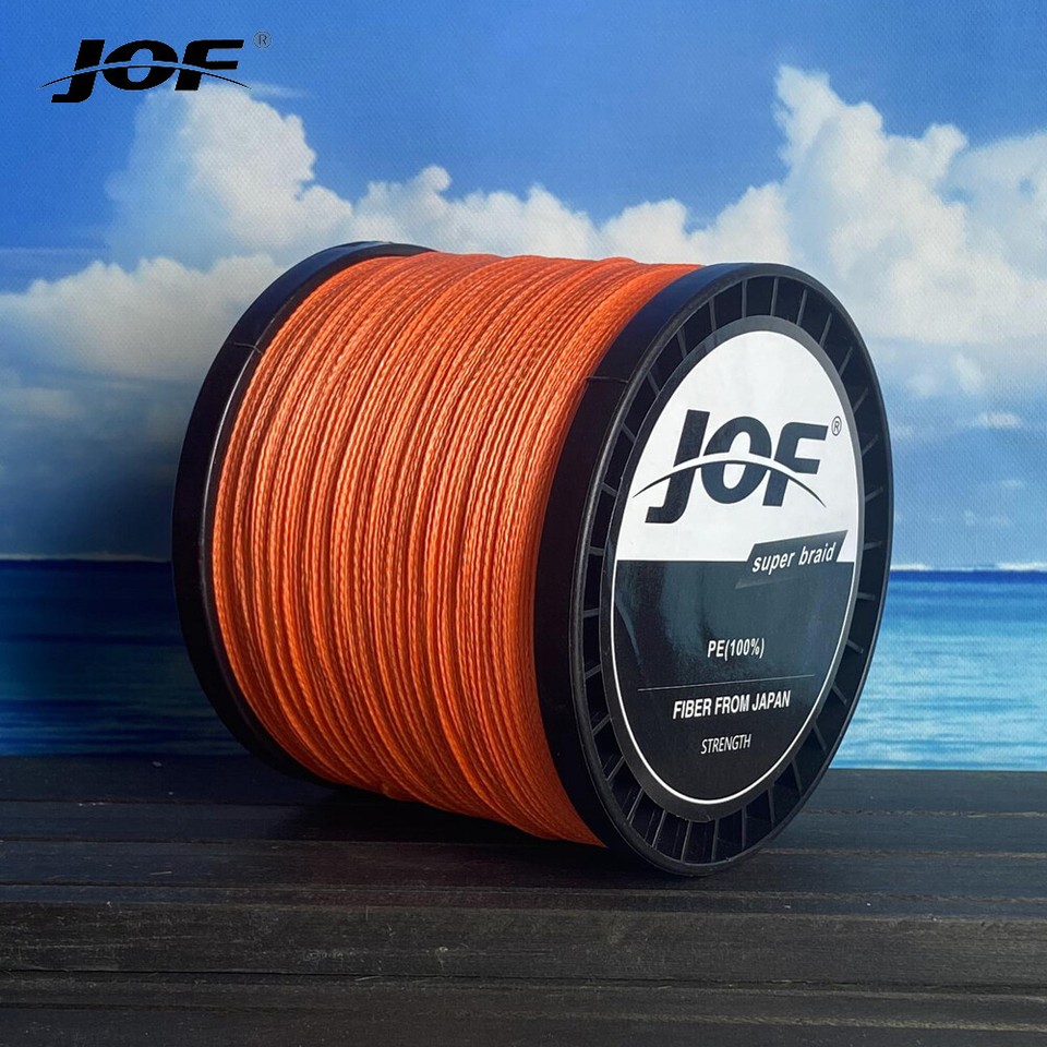 JOF Braided Fishing Line 4 Strands Multifilament Pe Line 300M 500M ...