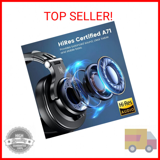 OneOdio A71 Hi-Res Studio Recording Headphones - Wired Over Ear ...