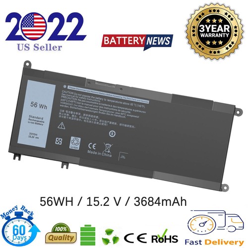 33YDH Laptop Battery for Dell Inspiron 17 7000(7773/7778/7779) Series ...