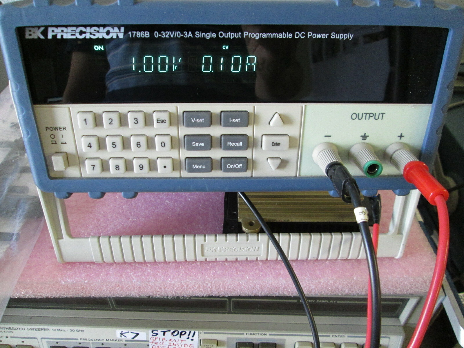 BK Precision 1786B Programmable Lab Power Supply 0 to 02V 0-3A 96Wt ...