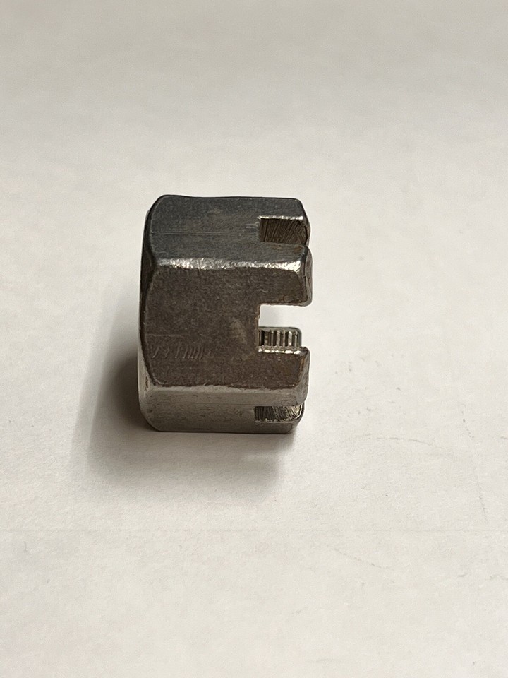 (4) 5/8-18 Slotted Hex Castle Nut Cotter Pin Lock .625-18 Fine UNF 11/ ...