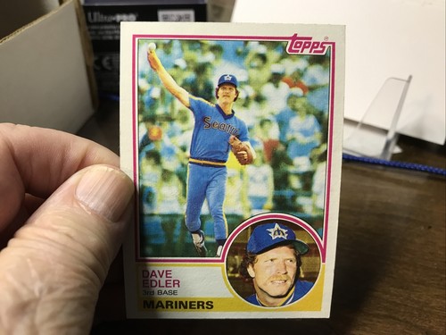 1983 TOPPS Baseball Card # 622 *** DAVE EDLER *** Seattle Mariners | eBay