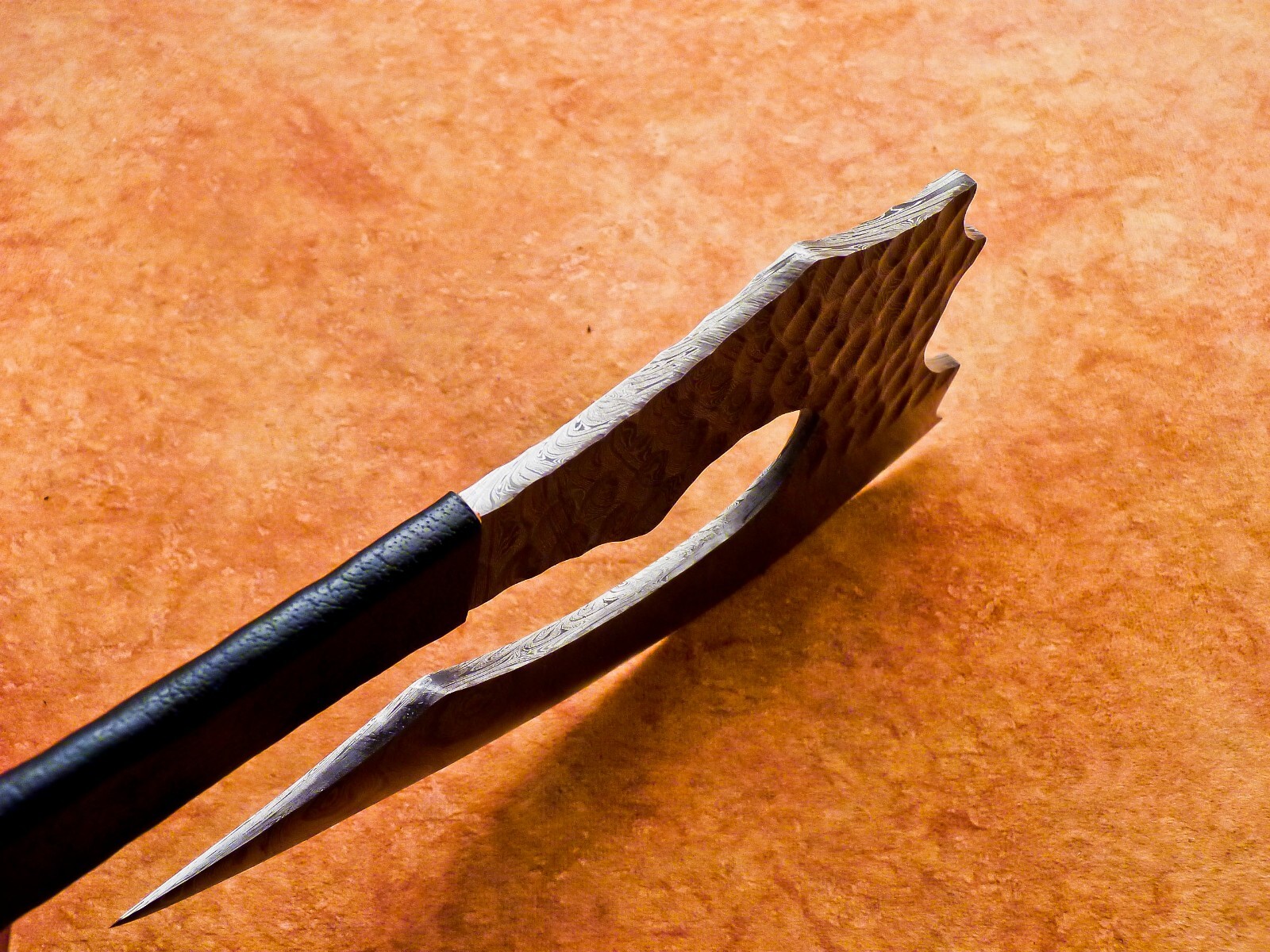 Rare Custom Handmade Damascus Steel Chopper AXE, FULL TANG Axe, W ...