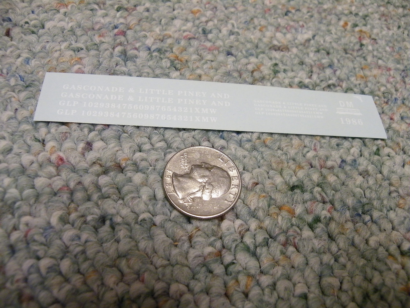 Herald King decals HO Gasconade and Little Piney white ZZ145 | eBay