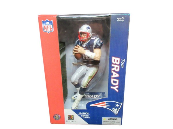 McFarlane Toys Tom Brady NFL Patriots 12 inch Action Figure for sale ...