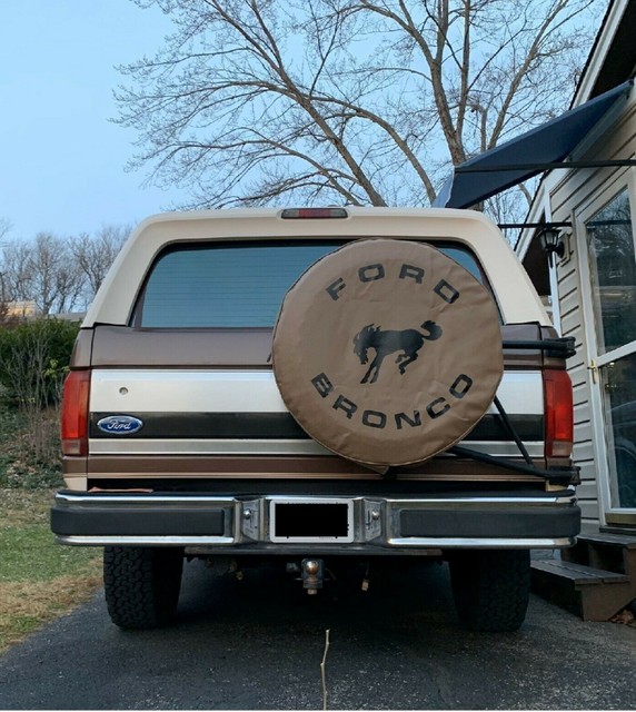 Sparecover ABC Series - Ford Bronco 32" Tan Heavy Duty Vinyl Tire Cover ...