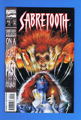 SABRETOOTH: DEATH HUNT #2 1993 (Marvel) VF-NM w/ card UNREAD NEW ...