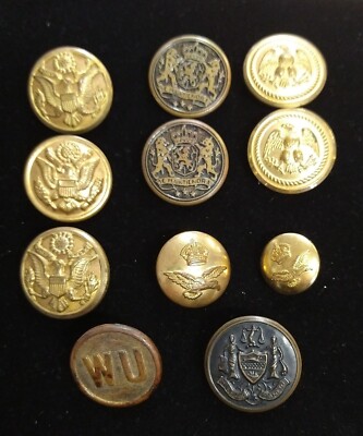 Buttons - Military Uniform