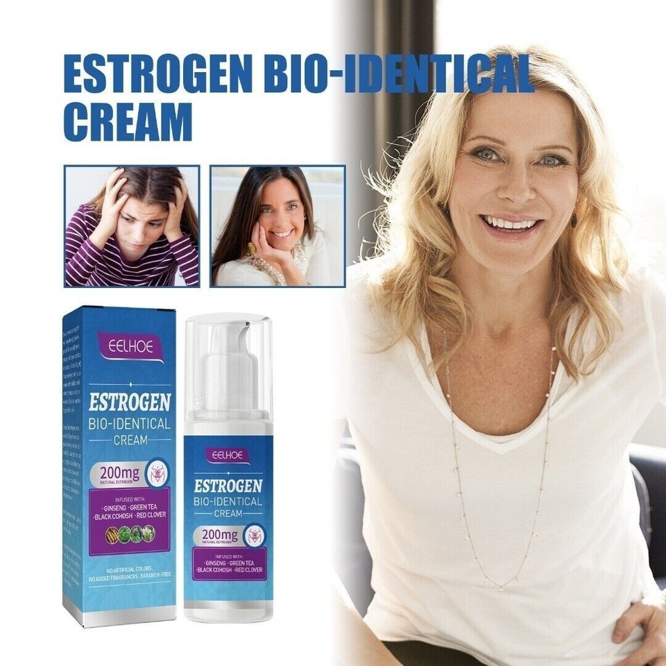 100ml Estrogen Cream Natural Bio-identical Menopause Relief Balance ...