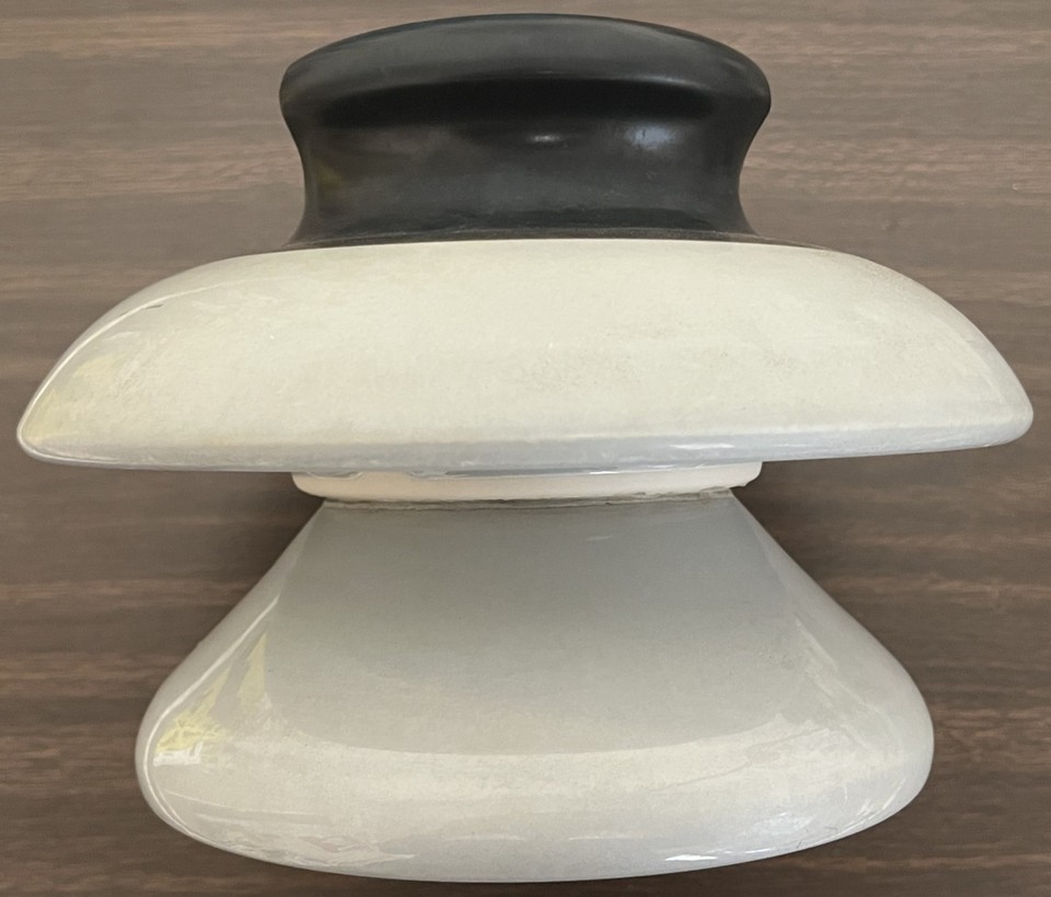 Vintage Large Porcelain Insulator High Voltage - Porcelain Products Co ...