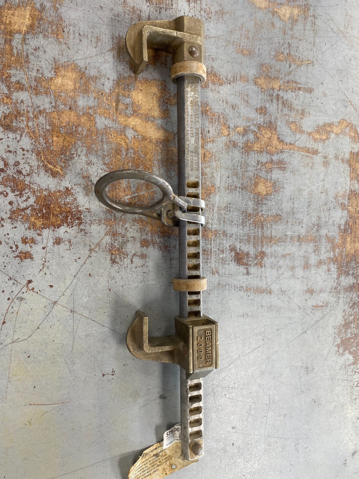 Guardian Fall Protection Beamer 2000 Sliding Beam Anchor | eBay