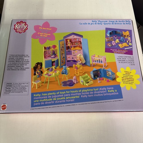 Barbie: Kelly Playroom Playset NEW factory sealed In Box 2002 Mattel | eBay