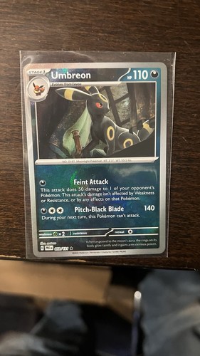 Umbreon (Master Ball Pattern) 059/131 Sv: Prismatic Evolutions Holo | eBay