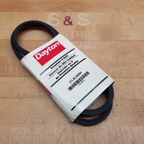 Dayton 4L500H Premium V-Belt, 50" Outside Length, 1/2" Width, 5/16 ...