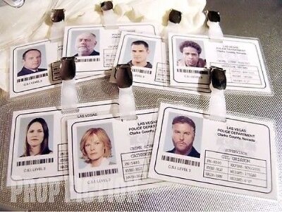 CSI: Las Vegas: Season 7 - Crime Scene Investigation Prop ID Card Set ...