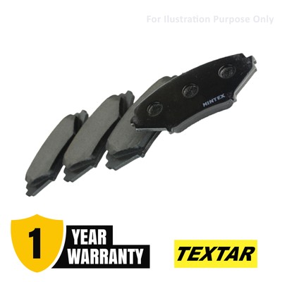 Brake Pads Full Set Of 4 Front 2500701 Textar Porsche VW | eBay