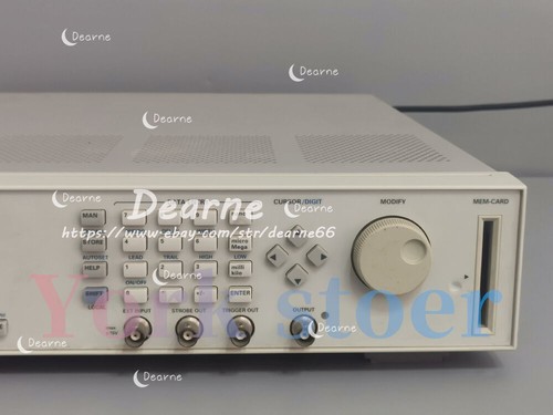 USED hp Agilent Keysight 81101A 50MHz Pulse Generator Test status is ...