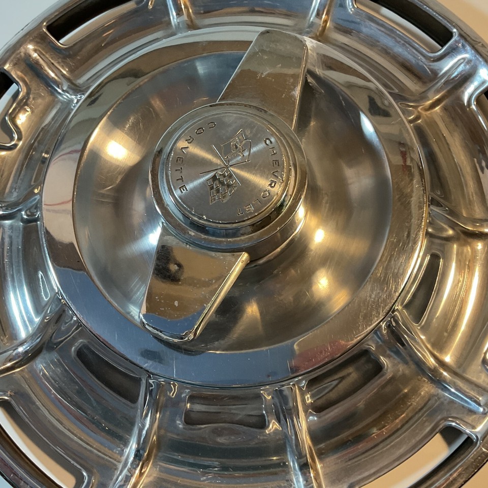 1959 1960 1961 1962 Corvette Hub Cap Original Vintage | eBay