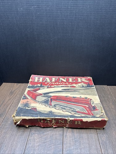 VINTAGE HAFNER WIND UP TRAIN SET Number 1010 | eBay
