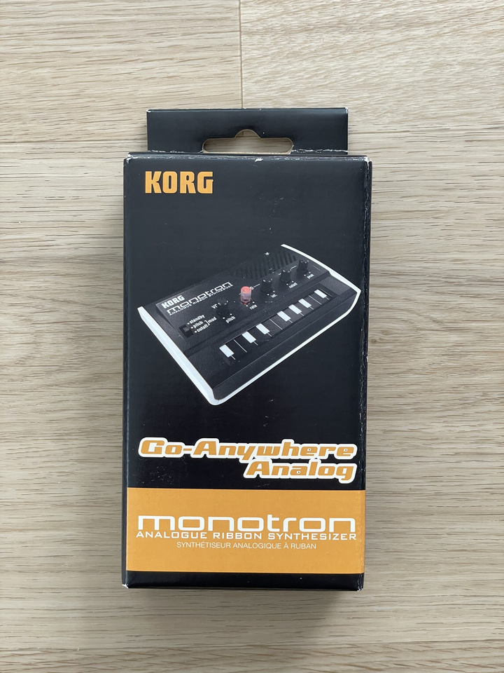 Korg Monotron Analogue Ribbon Synthesizer Mini Analog Synth Original ...