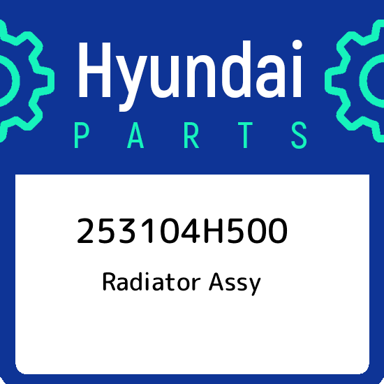 25310 4h500 Hyundai / KIA OEM Genuine Radiator ASSY for sale online | eBay