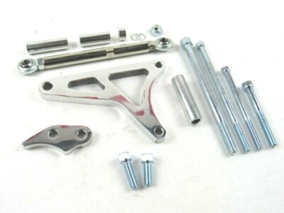 Small Block Ford 351W Aluminum Alternator Bracket Kit Polished E45642 ...
