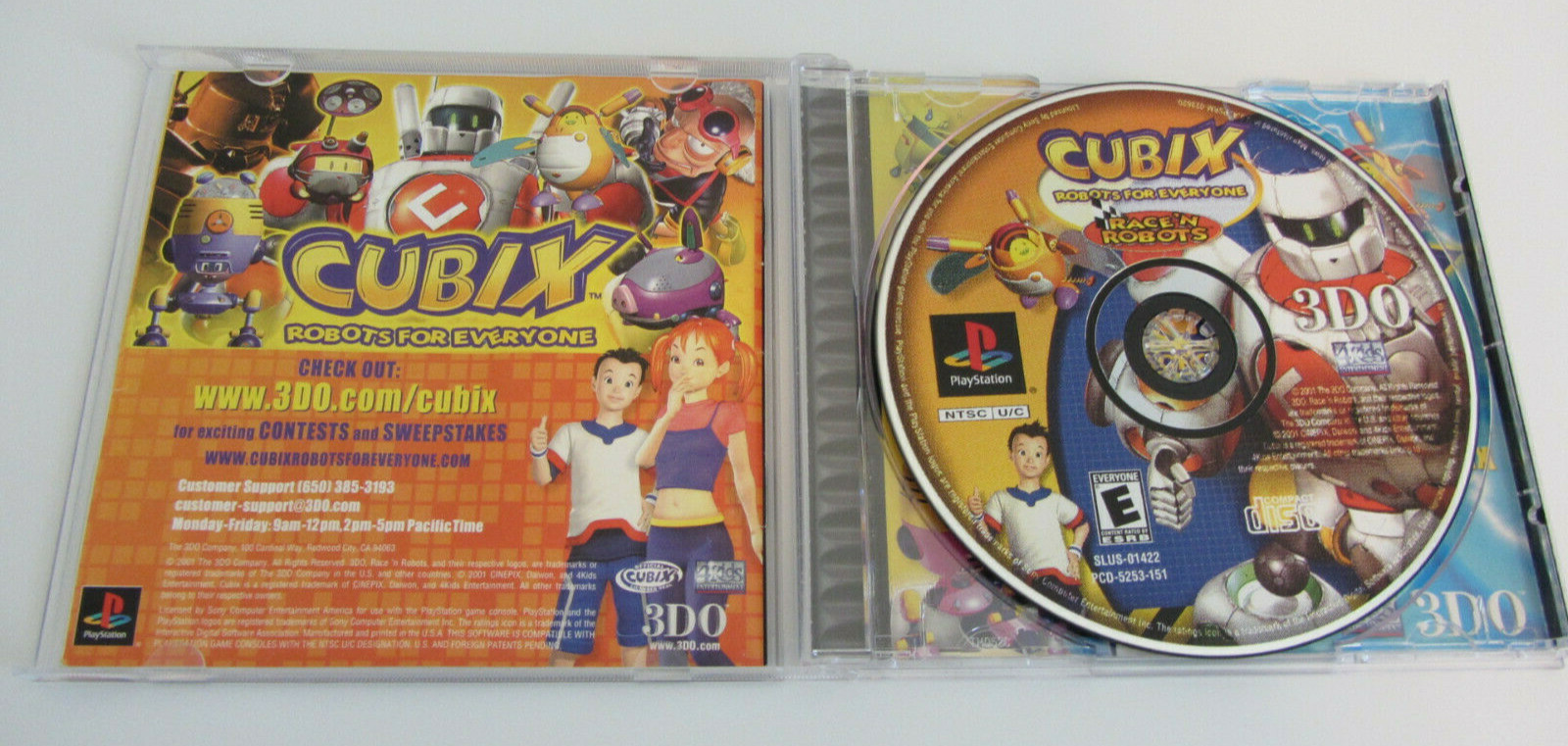 Cubix: Robots for Everyone -- Race 'N Robots (Sony PlayStation 1, 2001 ...