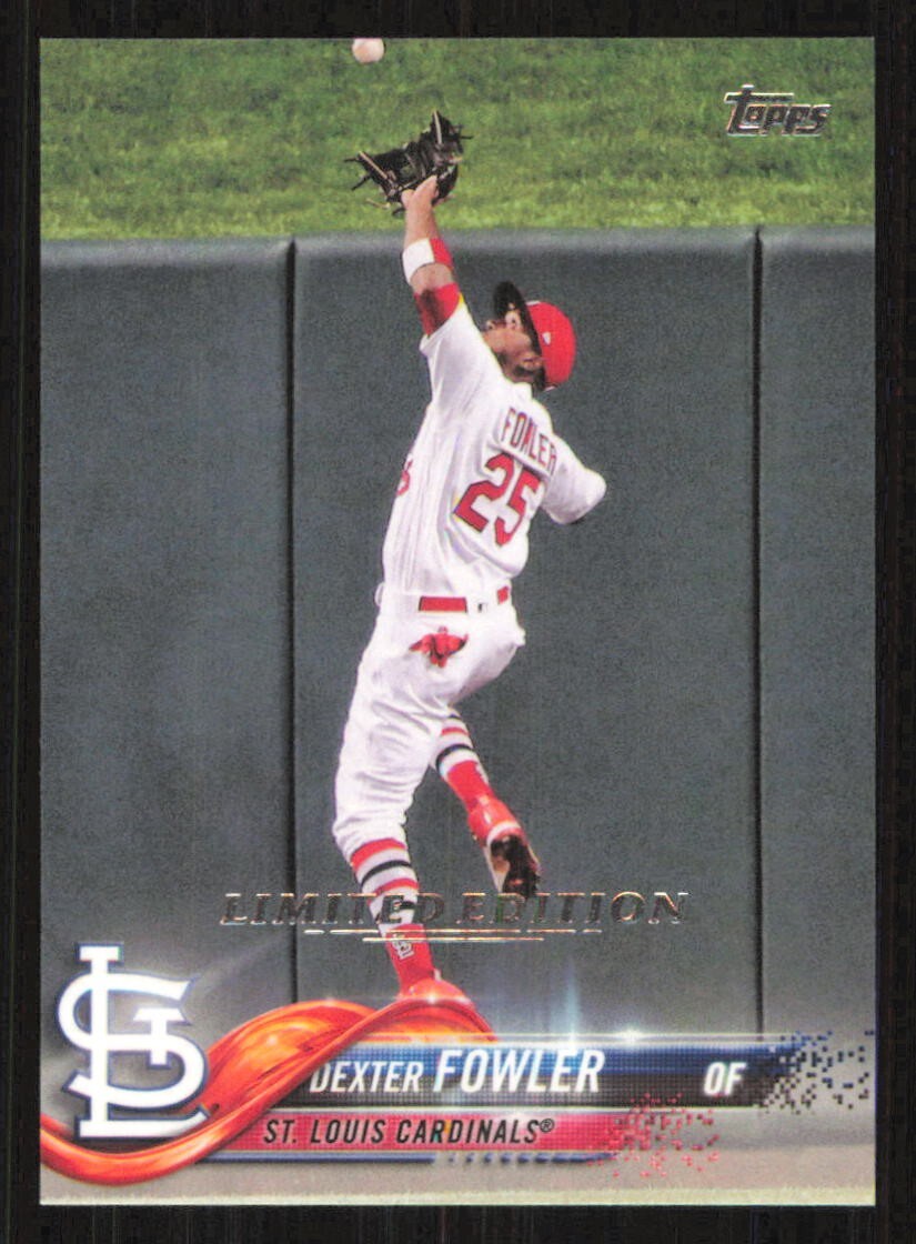 2018 Topps DEXTER FOWLER Limited Edition ST. LOUIS CARDINALS card 1,000 ...
