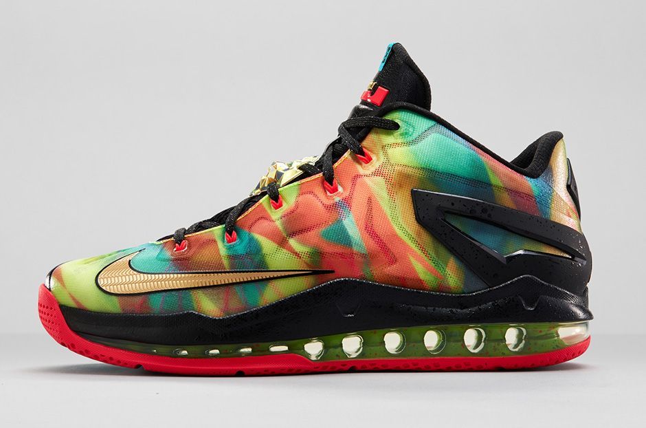 Nike Air Max LeBron 11 XI Low SE Multicolor Size 9. 695224-970 Kyrie ...