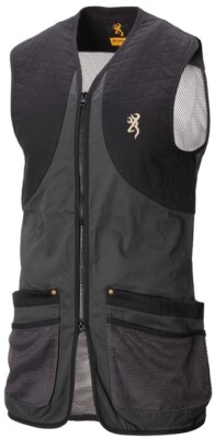 Browning Classic Anthracite Vest - Browning Clay Pigeon Shooting Skeet ...