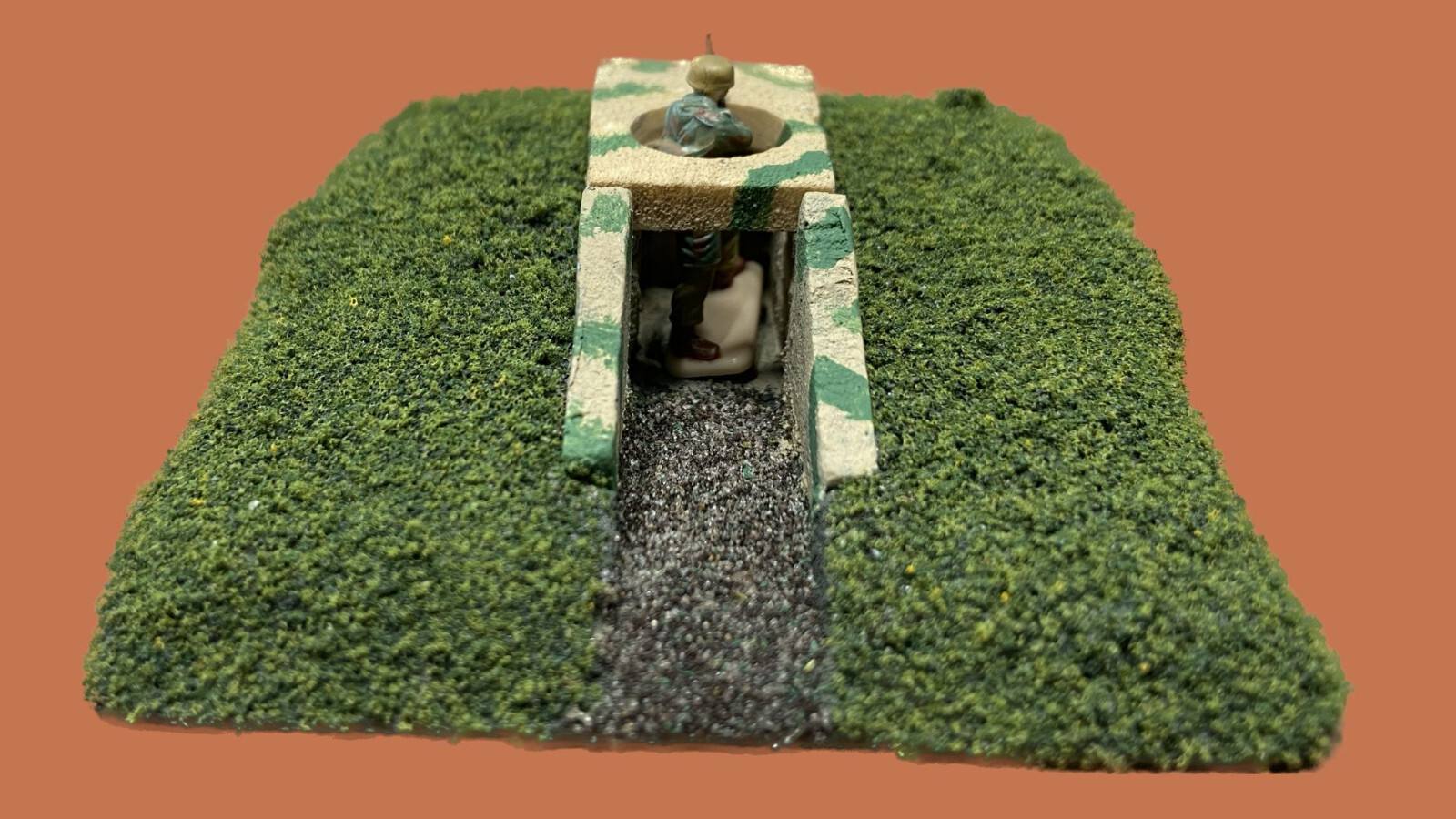 1/72 Scale / 25mm Tobruk Pit or Tank Turret Bunker | eBay