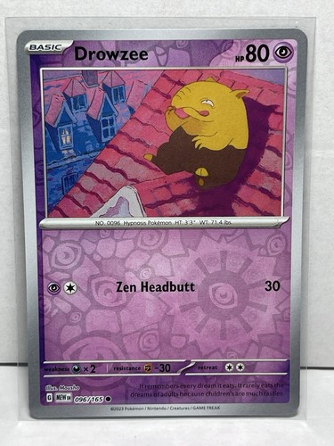 Drowzee 096/165 Sv: Scarlet & Violet 151 Reverse Holo | eBay