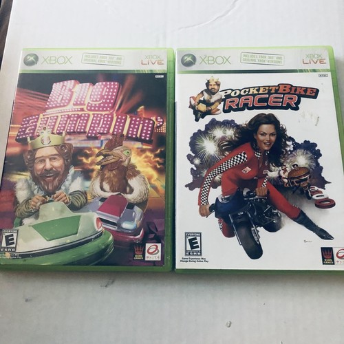 Pocketbike Racer + Big Bumpin For Xbox 360 Burger King Promo 2 Games | eBay