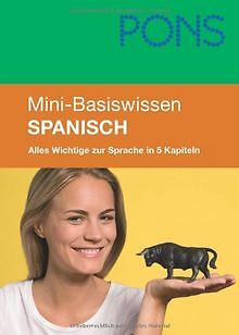 PONS Mini-Basiswissen Spanisch Grammatik Wortschatz... | Book | good ...